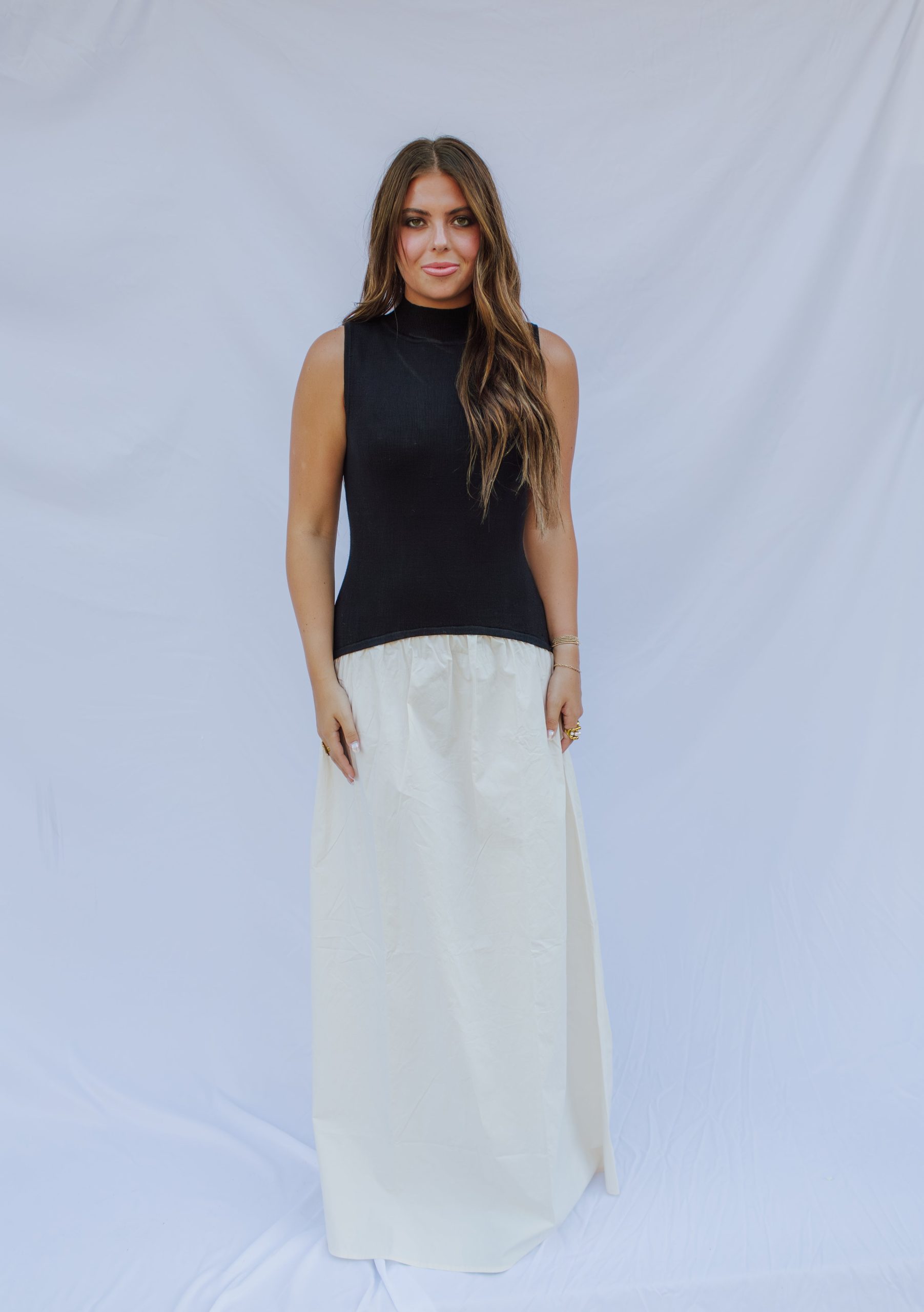 Two Tone Maxi Dress | Rebel & Bolt